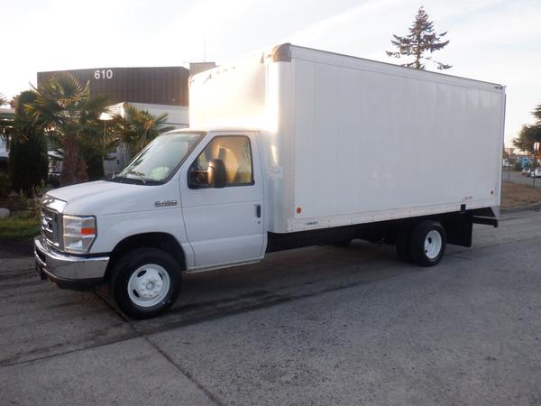 2018 Ford Econoline E-450 16 Foot Cube Van With Ramp | Repo.com