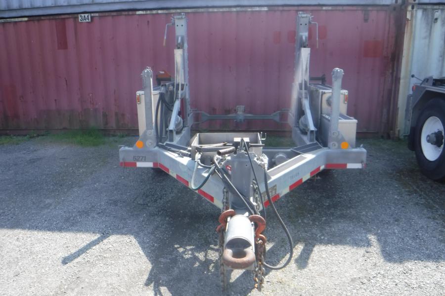1996 Columbia Remtec CRT-9 Mobile Reel Spool Cable Trailer with Air ...