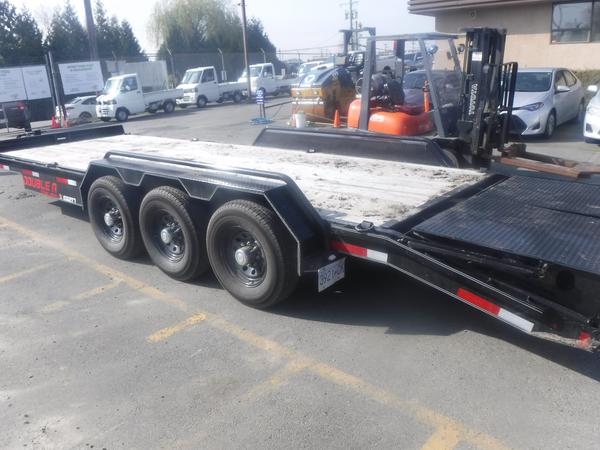 2023 Double A Trailers Flat Deck Trailer With Ramp | Repo.com