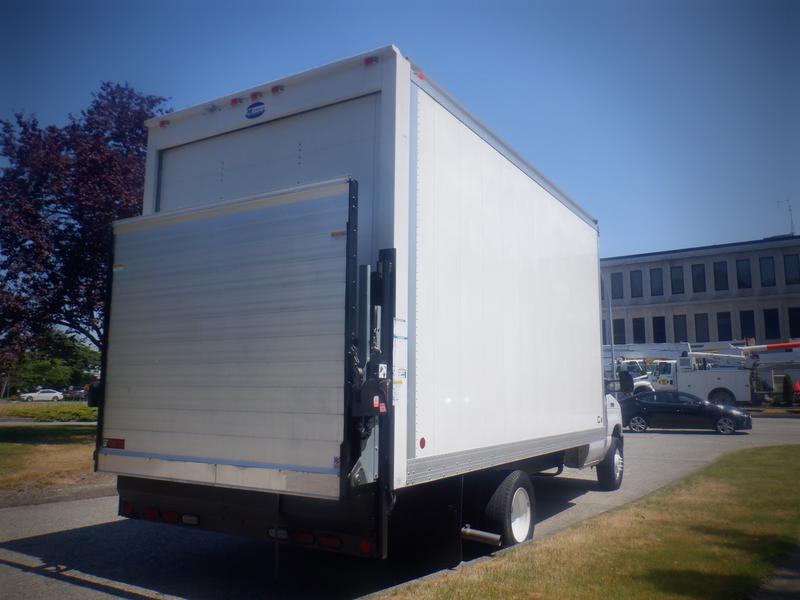 2018 Ford E-450 16 foot High Cube Van with Power Tailgate | Repo.com