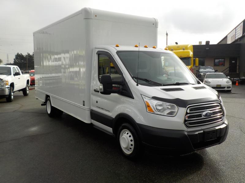 2015 Ford Transit T-350 15 Foot Cube Van Dually Diesel | Repo.com