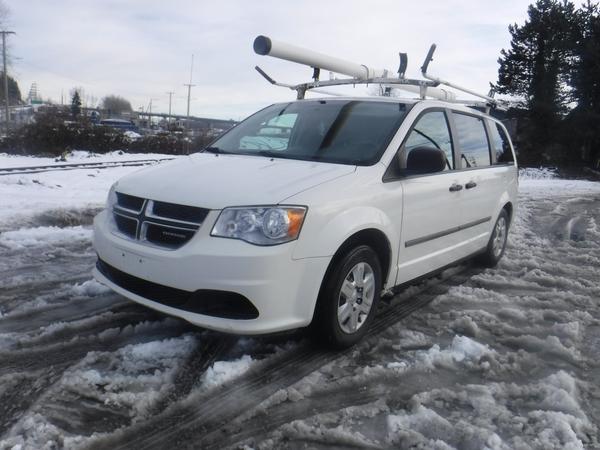 2011 Dodge Grand Caravan Cargo Van With Rear Shelving And Ladder Rack ...
