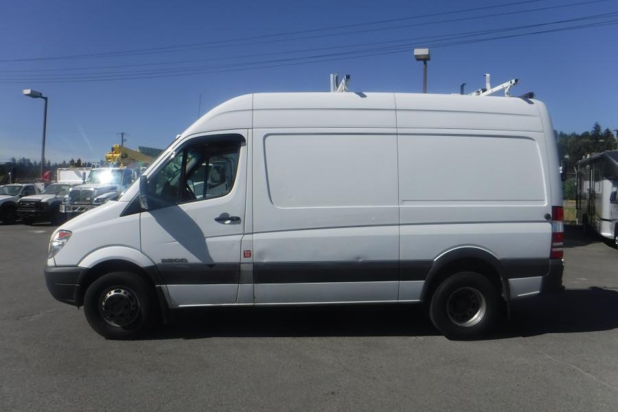 2008 Dodge Sprinter 3500 144-in. WB High Roof Dually Diesel Cargo Van ...