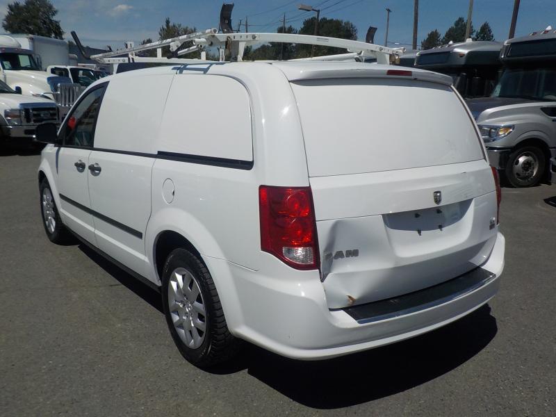 2014 Dodge Ram Caravan Cargo Van with Shelving & Ladder Rack | Repo.com