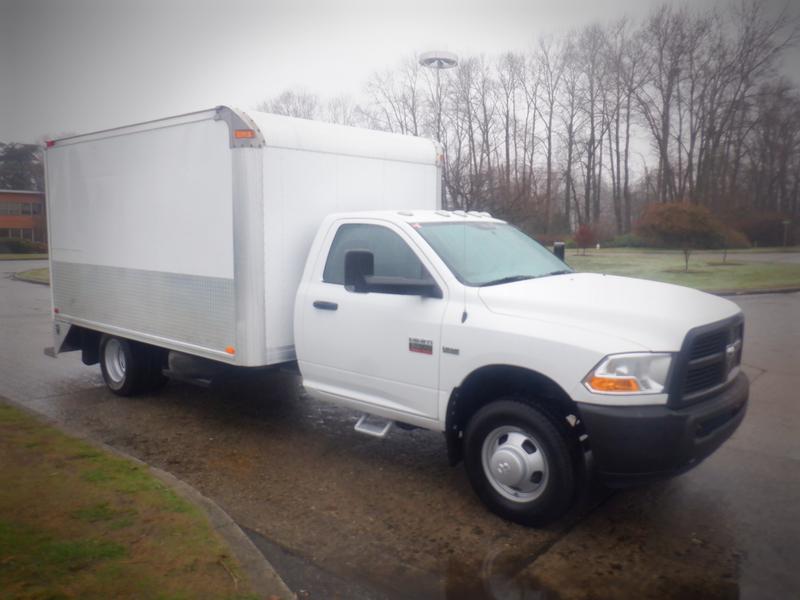 2012 Dodge Ram 3500 Cube Van With Rear Shelving | Repo.com