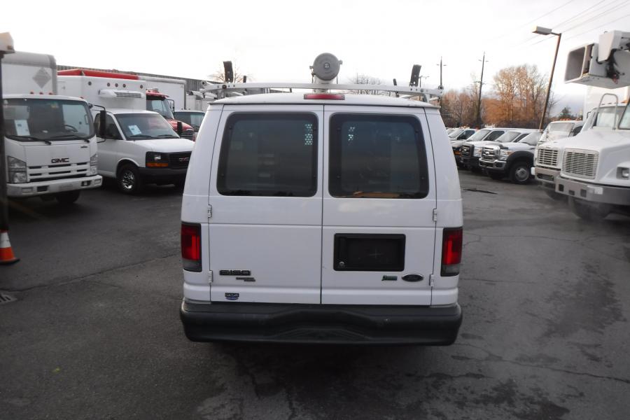 2012 Ford Econoline E-150 Cargo Van with Shelving and Ladder Rack ...