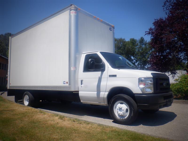 2018 Ford E-450 16 foot High Cube Van with Power Tailgate | Repo.com