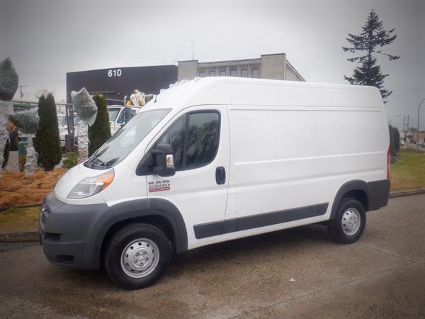 2016 Ram Promaster 2500 Cargo Van High Roof Tradesman 136-inch ...