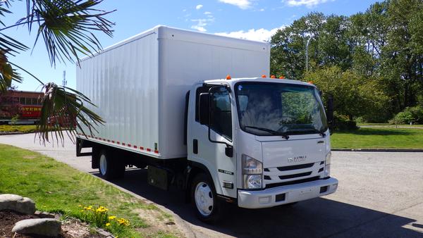 2018 Isuzu NRR 18 Foot Cube Van 3 Seater Dually Diesel | Repo.com