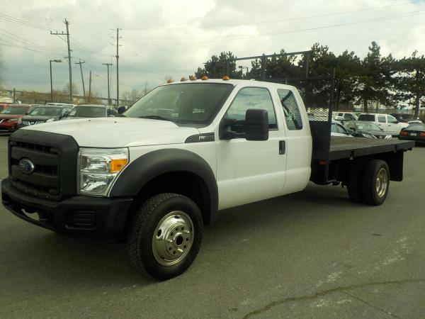 2015 Ford F-550 Flat Deck SuperCab Dually 4WD | Repo.com