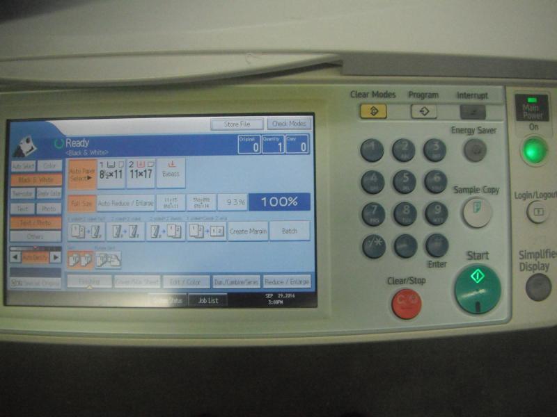 Repo.com | Ricoh Aficio MPC2500 Printer, Scanner & Photocopier