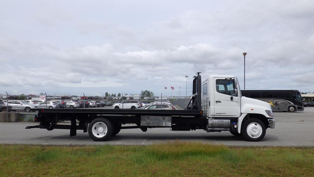 2018 Hino Conventional Cab 20 Foot Tow Tilt Deck with Rear Towing ...