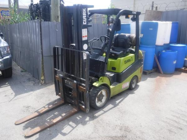 2014 Clark C30cl Lp 2 Stage Forklift Propane | Repo.com