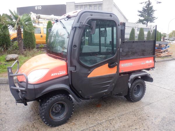 Repo.com | 2013 Kubota RTV 1100 ATV Diesel 4x4 with dump Box