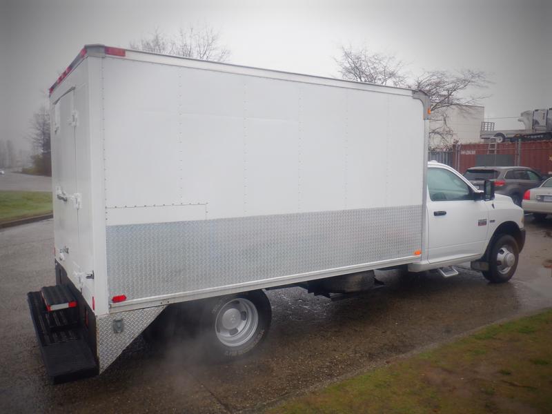 2012 Dodge Ram 3500 Cube Van With Rear Shelving | Repo.com
