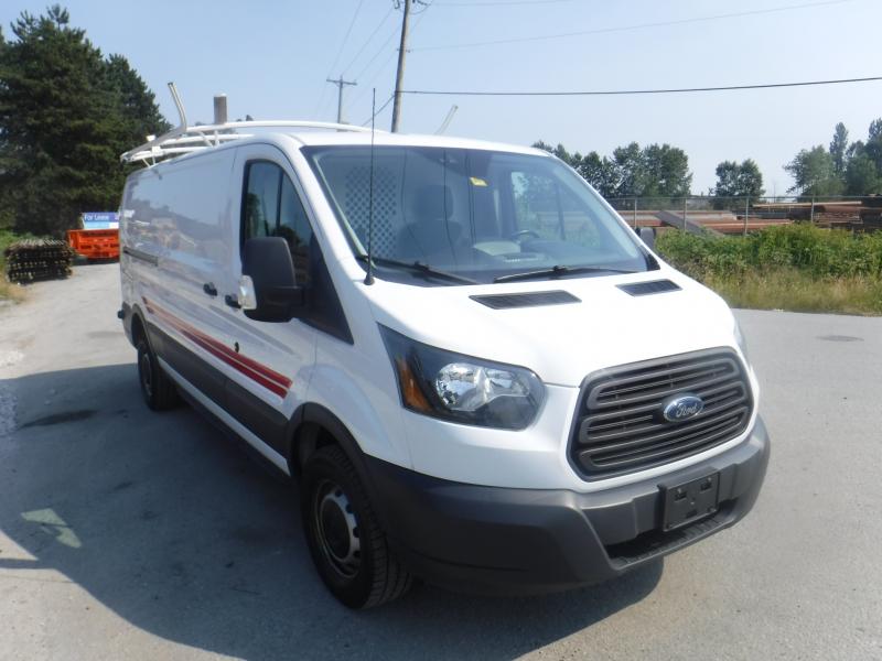 2015 Ford Transit 250 Low Roof Cargo Van With Ladder Rack and Rear ...