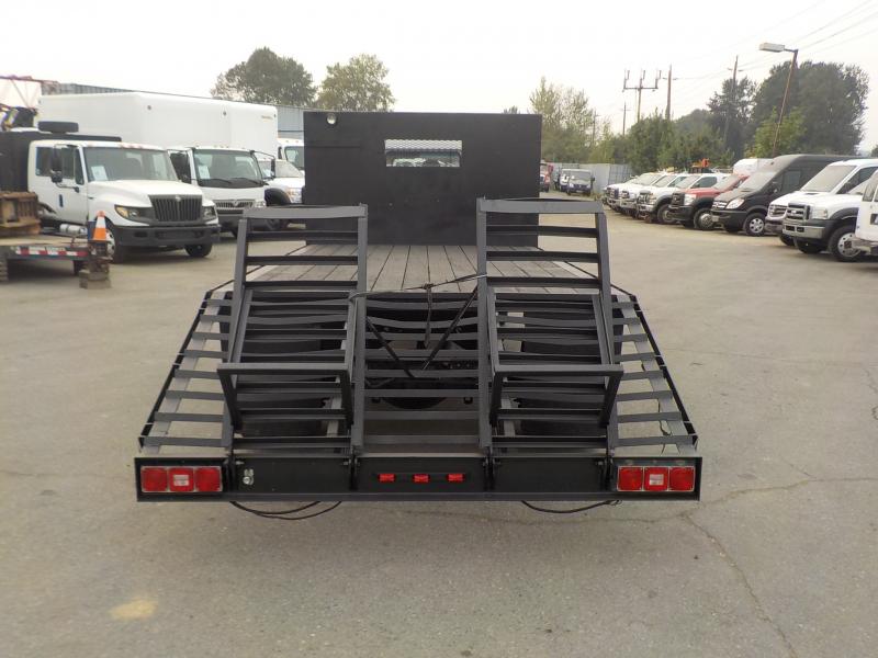 2008 International CF 600 City Star 14 Foot Dually Flat Deck Diesel w ...
