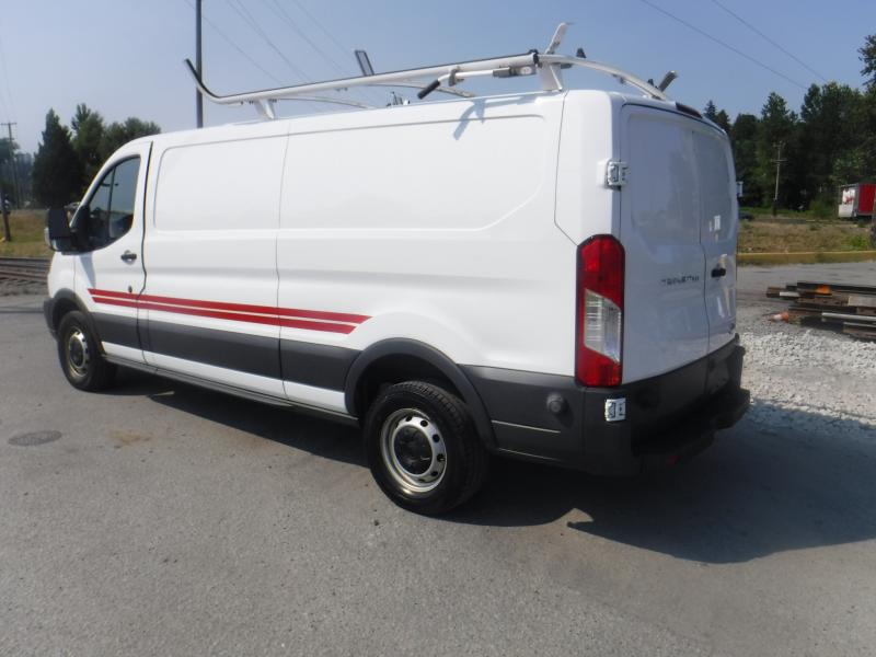 2015 Ford Transit 250 Low Roof Cargo Van With Ladder Rack and Rear ...