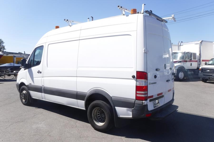 2012 Mercedes-Benz Sprinter 3500 144-in. WB Cargo Van High Roof Dually ...