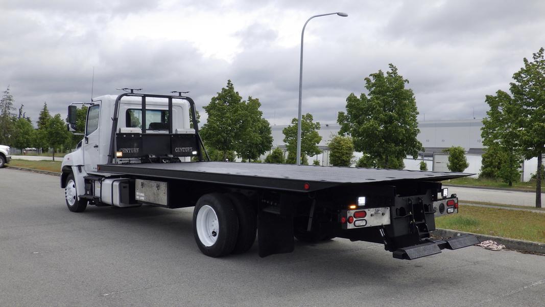 2018 Hino Conventional Cab 20 Foot Tow Tilt Deck with Rear Towing ...
