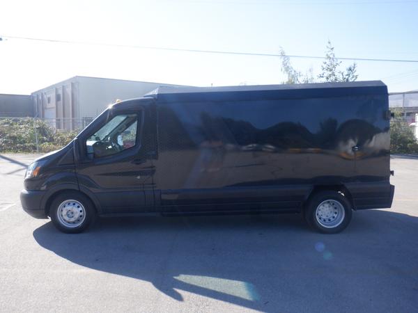 2017 Ford Transit T-350 Bullet-Proof Glass 3 Seater Cargo Van Dually ...