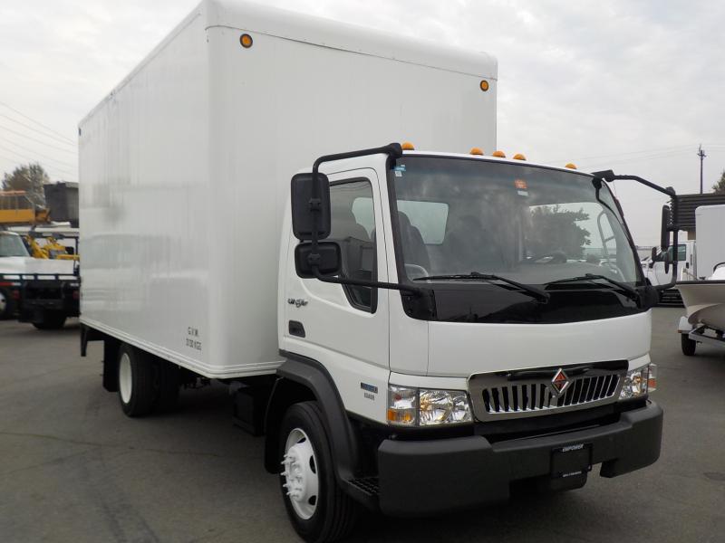2010 International CF 600 18 Foot 3 Passenger Diesel Cube Van with ...
