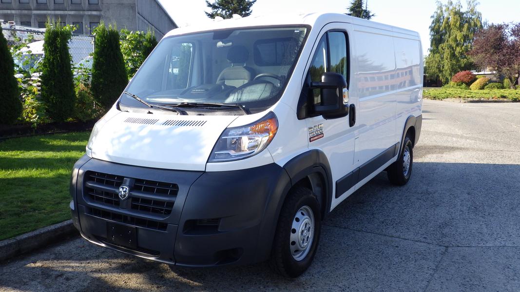 2016 RAM Promaster 1500 Low Roof Tradesman Cargo Van 136 inch WheelBase ...