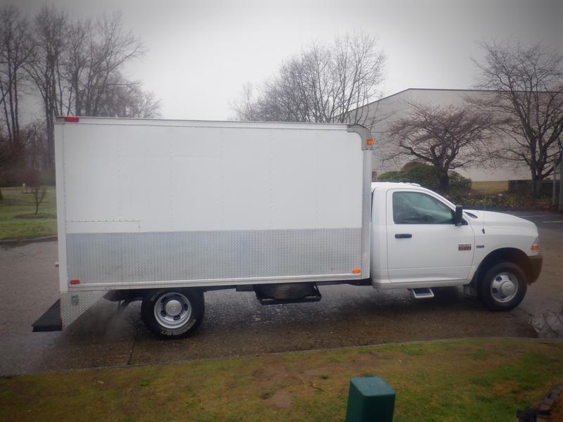 2012 Dodge Ram 3500 Cube Van With Rear Shelving | Repo.com