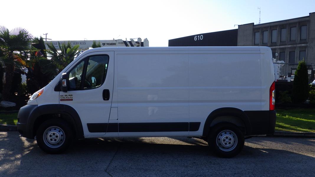 2016 RAM Promaster 1500 Low Roof Tradesman Cargo Van 136 inch WheelBase ...