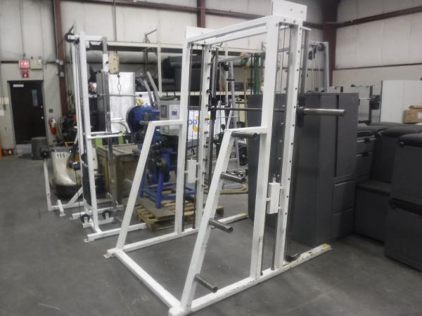 Gym Fitness Equipment Package Incline Spotters Bench, Smith Machine ...