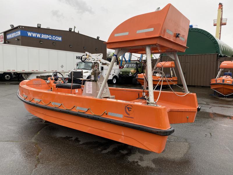 2008 Fassmer 20 Foot Fast Rescue Boat | Repo.com