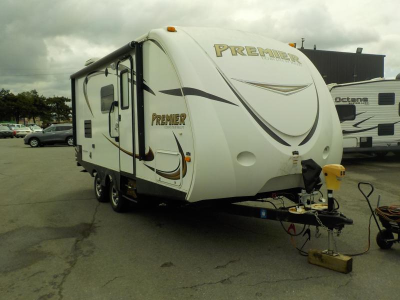 2012 Keystone Bullet Premier 19FBPR 19 Foot travel Trailer 1 Slide Out ...