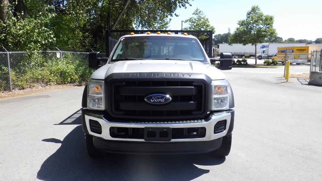 2014 Ford F-550 18 foot Flat Deck 2WD Power Tailgate | Repo.com
