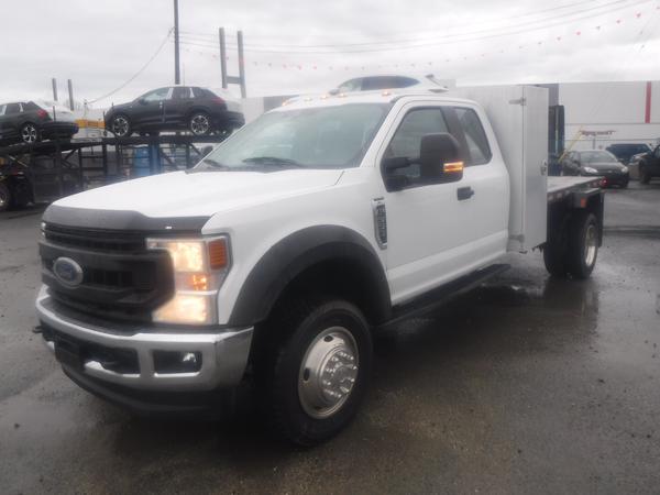 2020 Ford F-550 SuperCab 8 Foot Flat Deck 4WD Dually | Repo.com