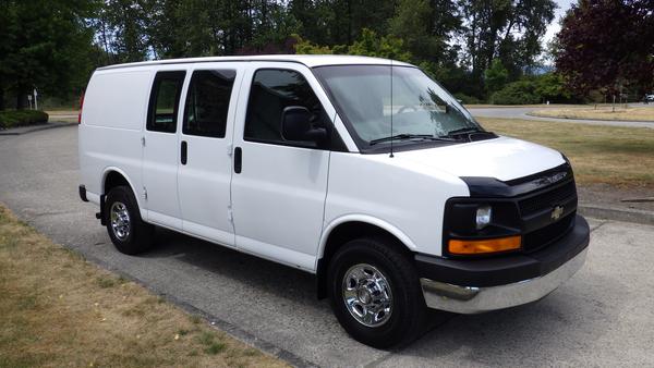 2009 Chevrolet Express 2500 Extended Cargo With Rear Shelvings | Repo.com