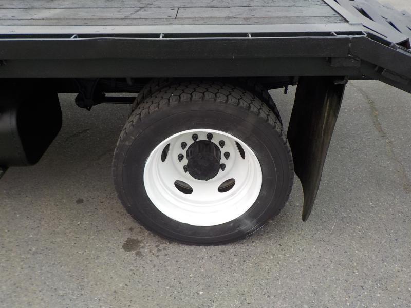 2008 International CF 600 City Star 14 Foot Dually Flat Deck Diesel w ...