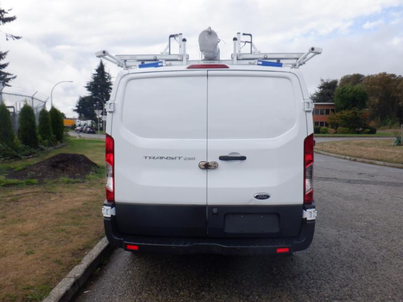 2017 Ford Transit 250 Van Low Roof with Rear Shelving And Ladder Rack ...