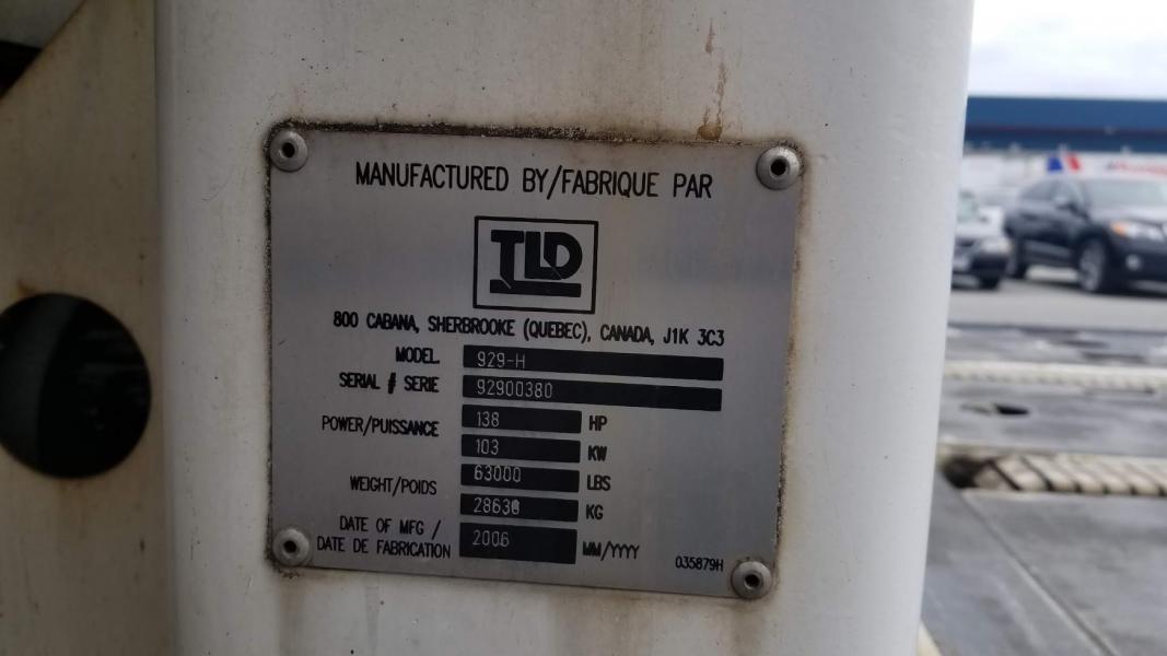 2006 TLD 929 Self-propelled, dual-platform loader | Repo.com