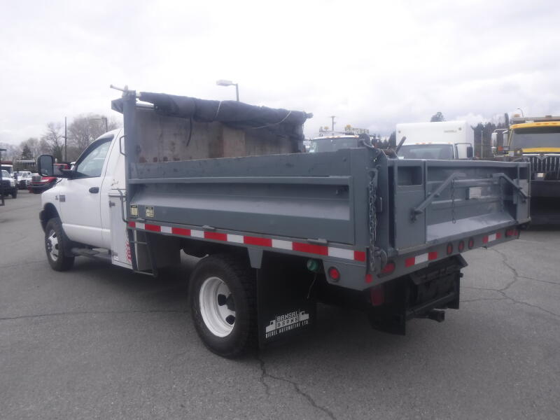 2008 Dodge Ram 3500 Regular Cab 2WD Cummins Diesel Dump Box Truck ...