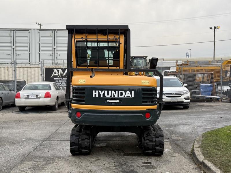 2022 Hyundai R55-9A Tracked Excavator with Hydraulic Thumb and Clean Up ...