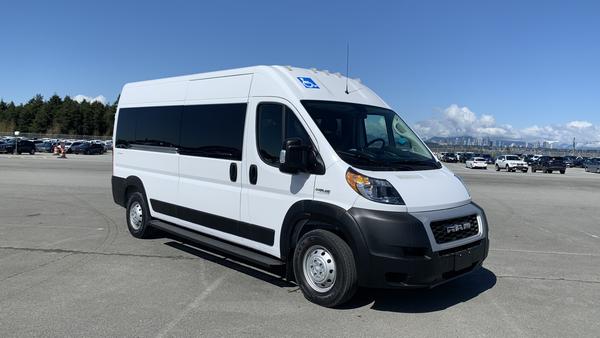 2020 RAM Promaster 2500 High Roof 8 Passenger Van with Wheelchair ...