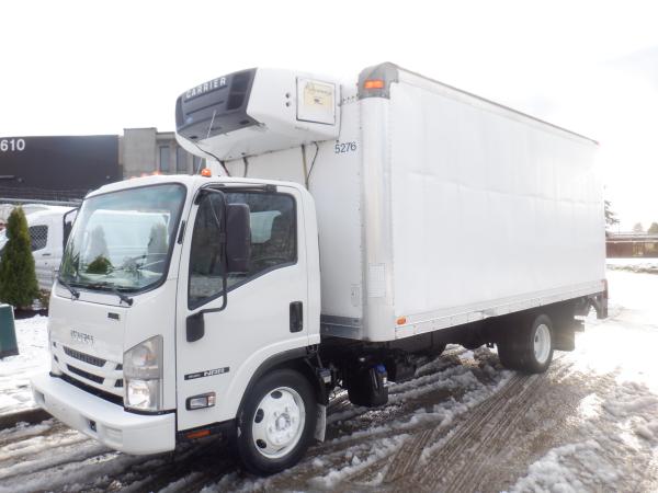 2019 Isuzu NQR 18 Foot Cube Van Reefer With Power Tailgate 3 Seater ...