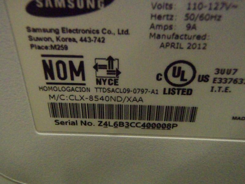 Samsung Color Xpression Multi Express C8540ND Colour Photocopier | Repo.com