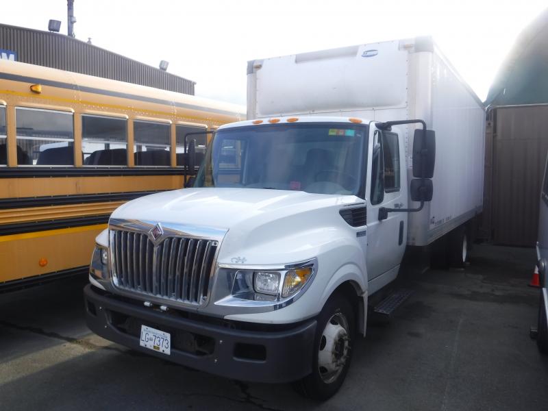 2014 International TerraStar 18 Foot Cube Van Diesel with Power ...