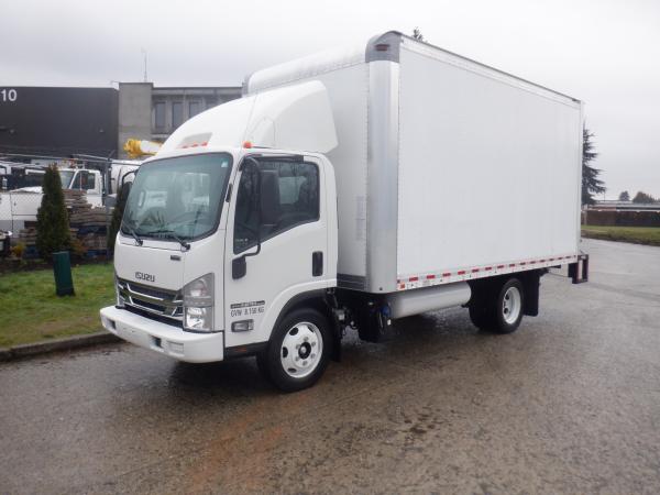 2018 Isuzu NPR 16 Foot Diesel Cube Van Rear Workshop | Repo.com