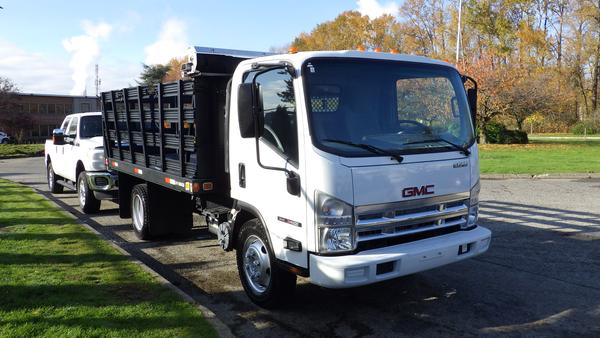 2008 GMC W4500 Flat Deck Dump Truck | Repo.com