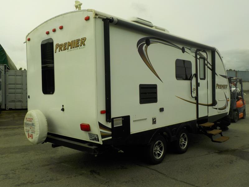 2012 Keystone Bullet Premier 19FBPR 19 Foot travel Trailer 1 Slide Out ...