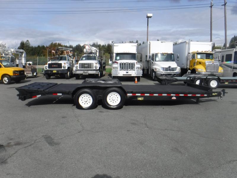 Repo.com | 2016 Big Tex 14ET 19 Foot Tandem Axle Flat Deck Trailer