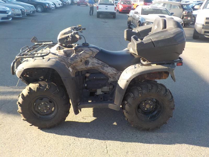 2012 Honda Rubicon Trail Edition 4WD ATV | Repo.com