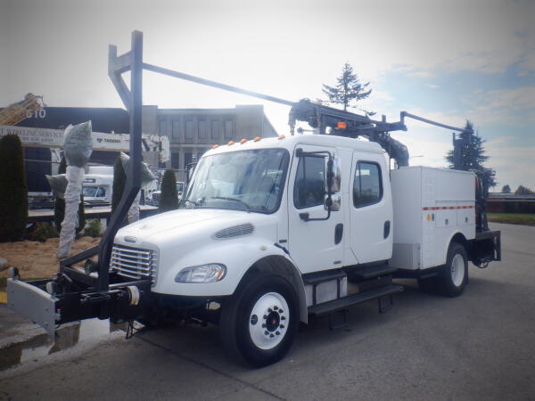2006 Freightliner M2 106 Medium Duty Crane Truck Air Brakes Diesel ...